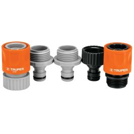 Set 2 buc cuple rapide si 2 adaptori, Truper - Magazia lu' Costica