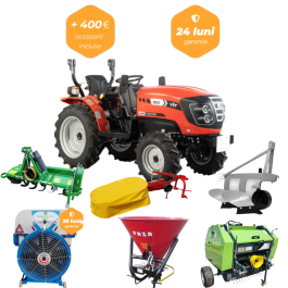 Pachet tractor VST model FIELDTRAC 922, 22 CP + utilaje - Magazia lu ...
