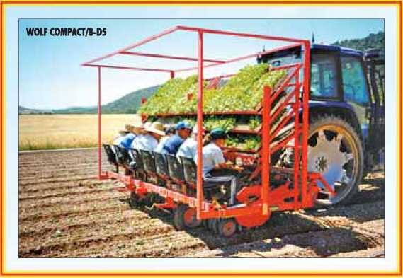 Masina de transplantat Checchi & Magli, model Wolf - Magazia lu' Costica